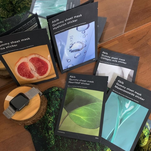 New abib mask chewing gum hyaluronic acid honey reservoir snow ...