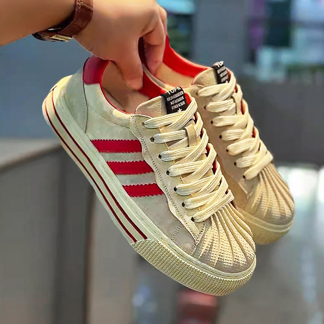 European station men's shoes summer sports and leisure shell head shoes ...