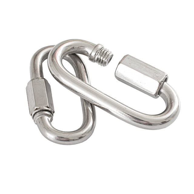 Quick connect stainless steel 304 connecting ring track buckle rock ...