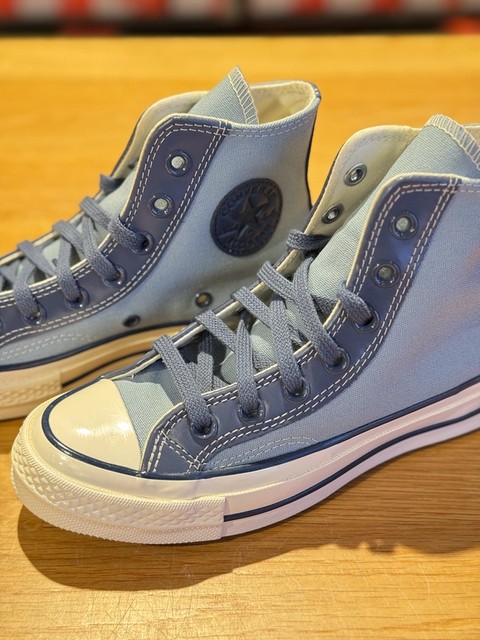 Converse Spring New 1970s Men and Women Blue Spliced High Top Casual ...