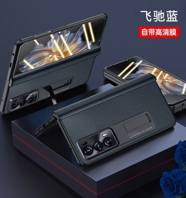 Applicable Honor Magicvs2 mobile phone case folding screen Napa leather ...