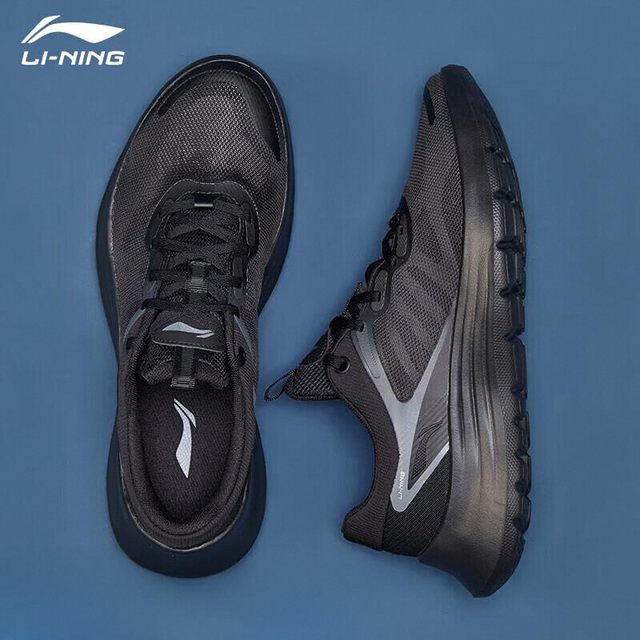 Li Ning sports shoes men's autumn and winter new breathable mesh casual ...