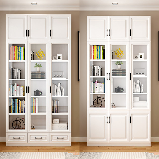 Simplicity Modern Study Room Two Storage File Customized Combination ...