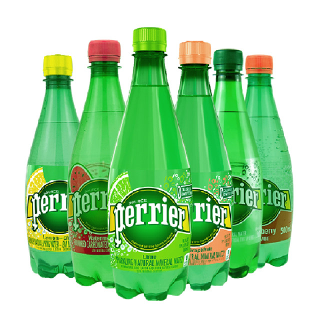 perrier Paris water 500ML24 bottles full box soda water original flavor ...