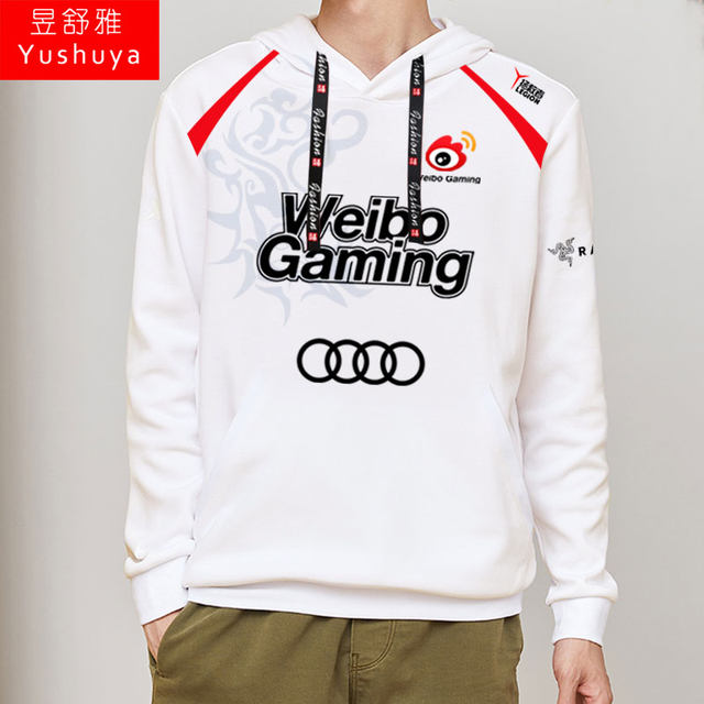 WBG team uniform TheShy same style S13 finals competition uniform full printed hooded sweatshirt ...
