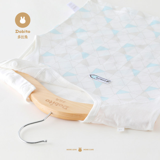 Dobby Rabbit Boys' Summer Clothes Baby Vest Set Pure Cotton Small Baby ...