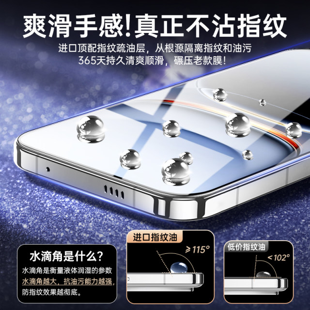 [Ultrasonic Fingerprint Unlocking] Suitable for iqoo13 tempered film ...