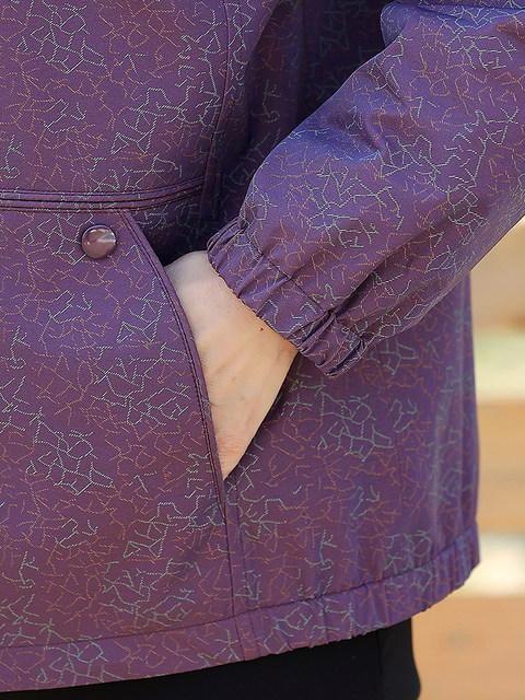 Autumn Clothing for Elderly Women, Thin Jacket for 60-70 Year Old ...