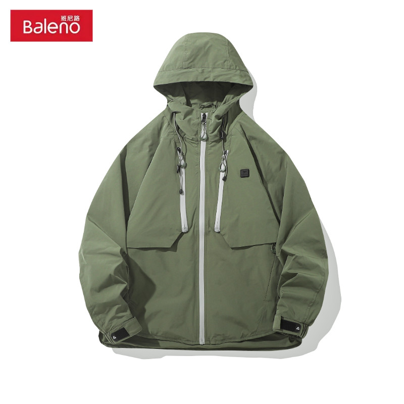 Baleno Baleno American soft shell three-proof jacket men's autumn new ...