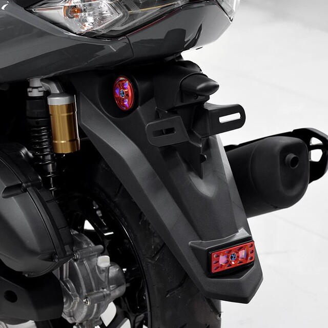 Adapted to Yamaha Nmax modified motorcycle night reflector luminous ...
