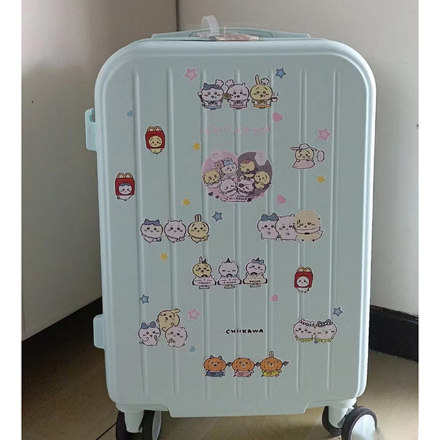Chiikawa suitcase stickers for women waterproof without leaving glue ...
