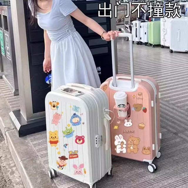 Luggage stickers for women, waterproof, no glue left, high-end, cute ...
