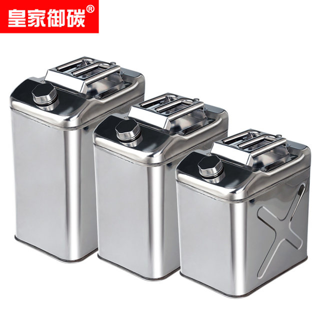Thickened 304 stainless steel gasoline barrel oil barrel 30 liters 20 liters 10L diesel barrel ...