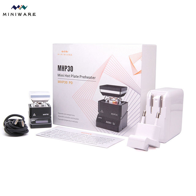MHP30 mini constant temperature heating plate welding preheating table ...