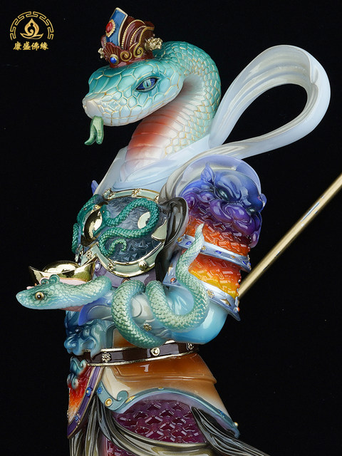 Snake fairy ornaments Snake General's fortune-telling python master's ...