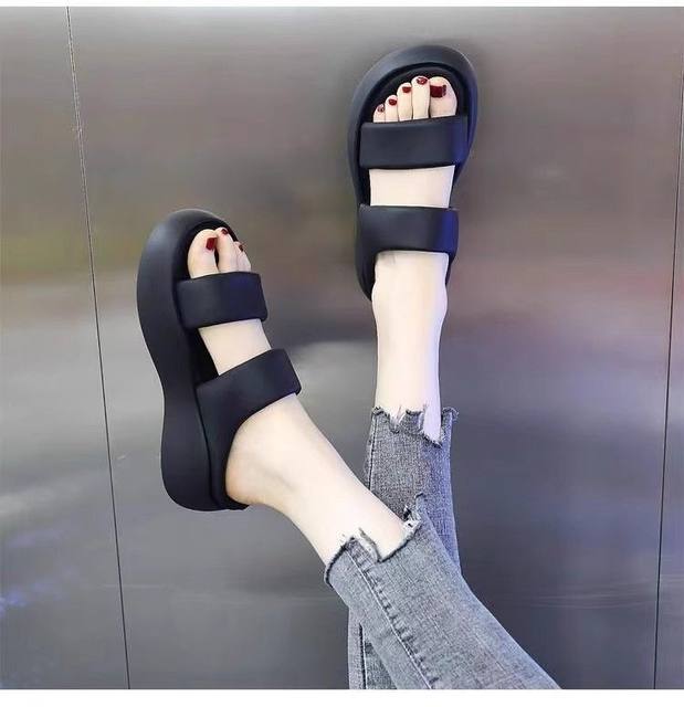 Hongqingfan high-end sandals and slippers for women 2024 summer new ...