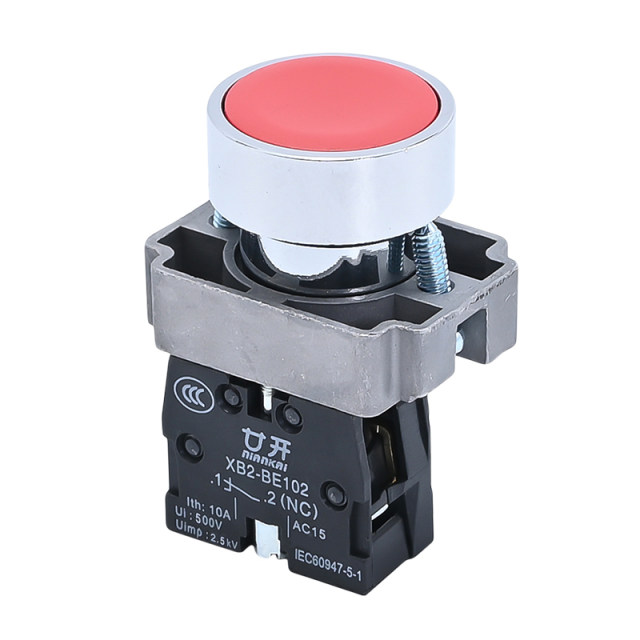 Button switch ZB2 control start stop self-reset XB2-BA31/42/BD33/21 emergency stop knob flat button