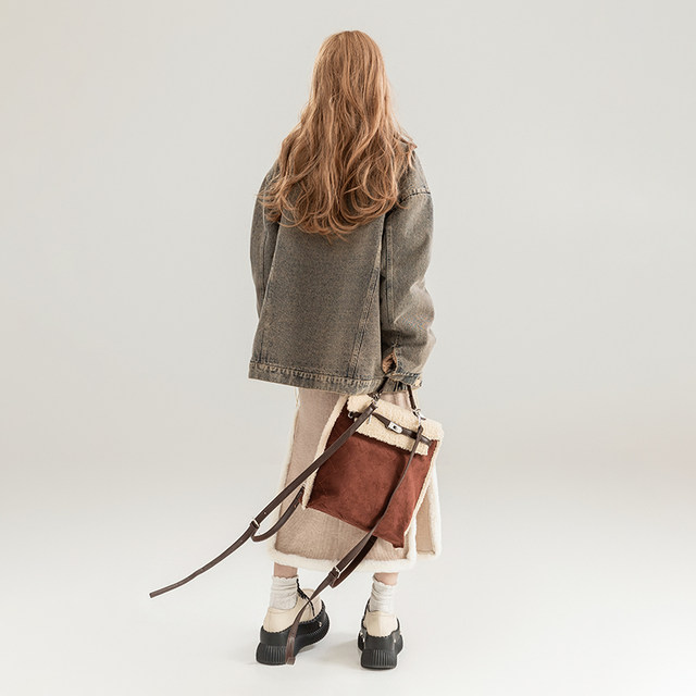 KEIKO American retro denim outer female 2024 early spring cool sensor ...