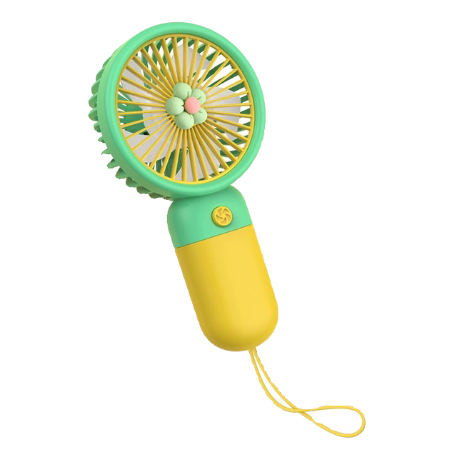 Cute mini handheld fan, rechargeable portable fan, student activity ...
