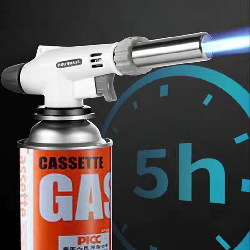 قطعة أثرية محترقة، شعر خنزير محترق، مسدس رش غاز من نوع البطاقة، مشعل ...