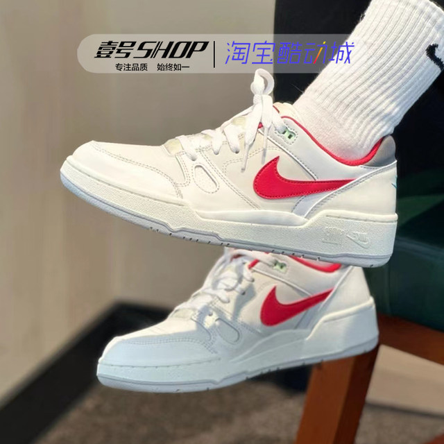 Nike Nike Fullforcelow White Black Retro Leisure Low Shoes FB1362-101