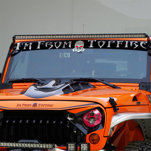 Applicable Jeep JP Wrangler Motor Auto Patch Top Fire Off -Road ...