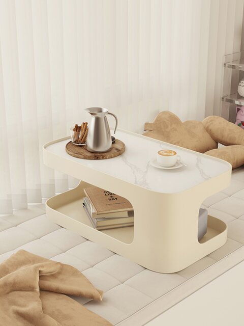 Simple bay window small table balcony low bedroom table tatami small ...