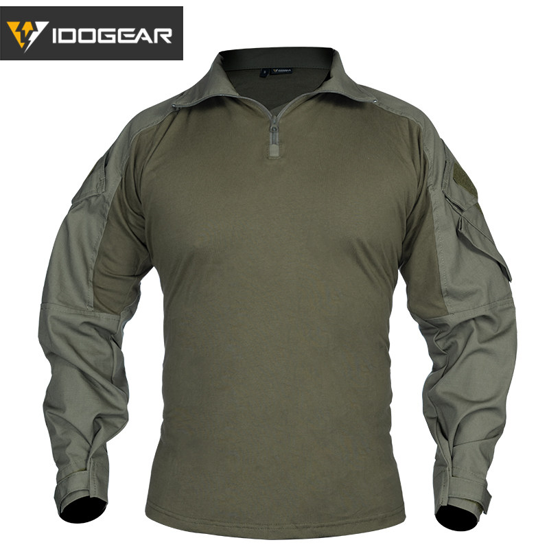 Idogear G3 Tactical Suit - Combinaison de Combat Homme à Manches Longues