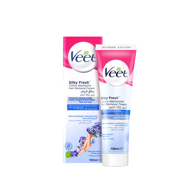 Veet Hair Removal Cream Women's Armpit Permanent Body Permanent ...