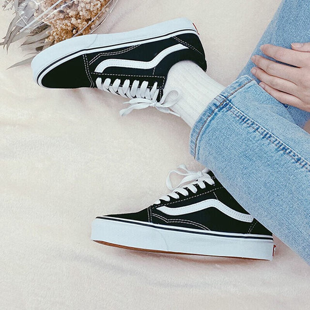 VANS Vans neutral OldSkool canvas shoes/vulcanized shoes VN000D3HY28