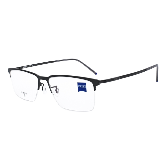 ZEISS/Zeiss titanium metal men's frame myopia frame pure titanium half ...