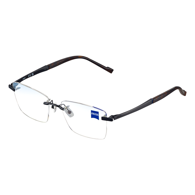 ZEISS/ZEISS optical frame myopia ultra-light frameless pure titanium ...