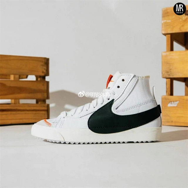 NikeBlazerMid'77Jumbo new autumn high-top retro casual sneakers DD3111-100