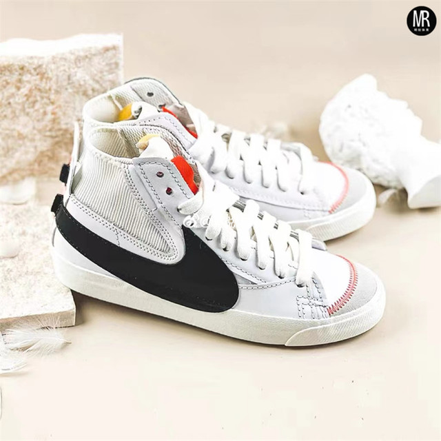 NikeBlazerMid'77Jumbo new autumn high-top retro casual sneakers DD3111-100