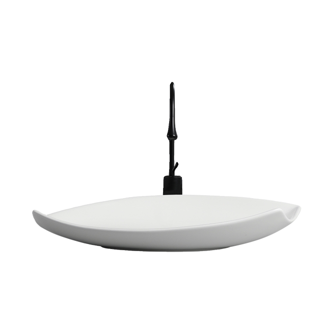 Balcony basin face personalized creative bathroom art basin matte black ...