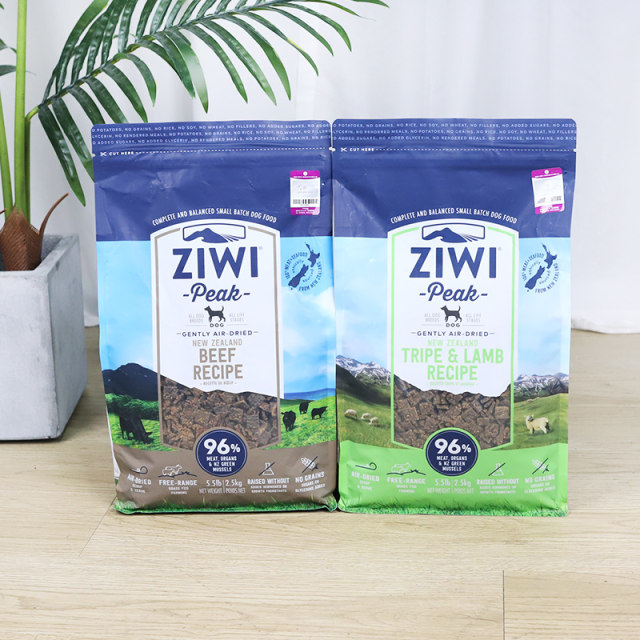 Ziwi Ziyi peak dog food 454g/1kg/2.5kg grain-free air-dried fresh meat food chicken and beef ...