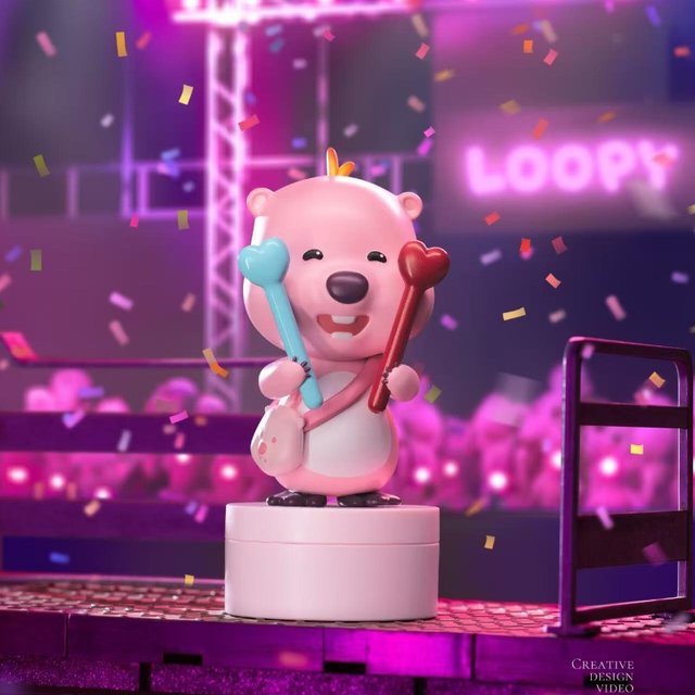 MINISO praises cute Ruby blind box Loopy works in the entertainment ...