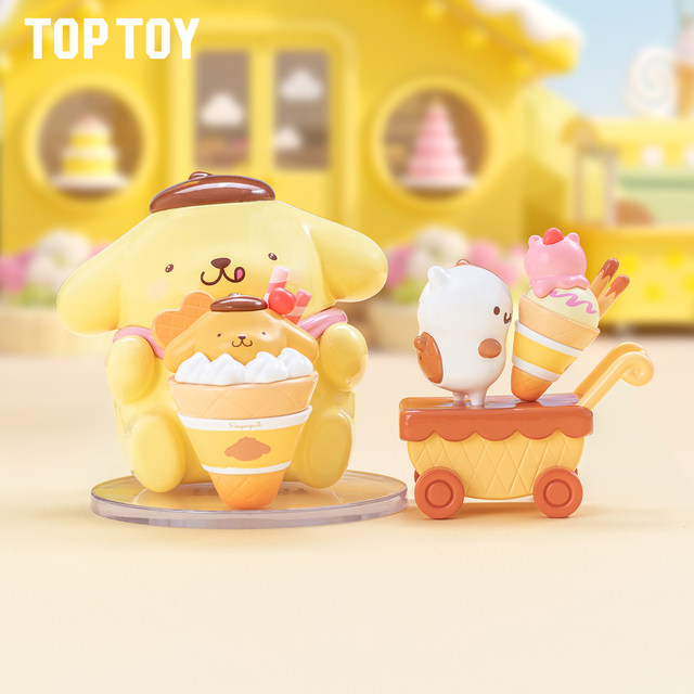 New Toptoy Sanrio Pudding Dog Paradise Series Blind Box Cute Pudding ...