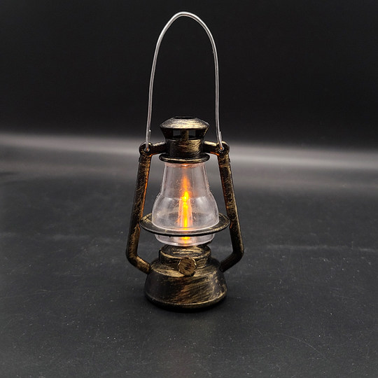 1/6 Soldier Scene Accessories Mini Retro Portable Lantern Dam Kerosene ...