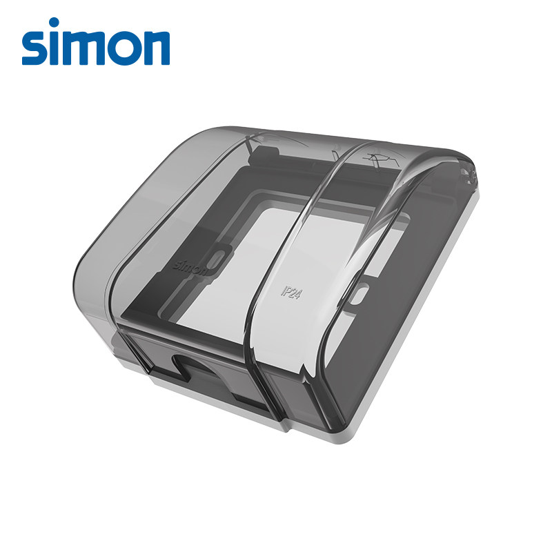 Simon switch socket panel G155H transparent splash-proof socket ...