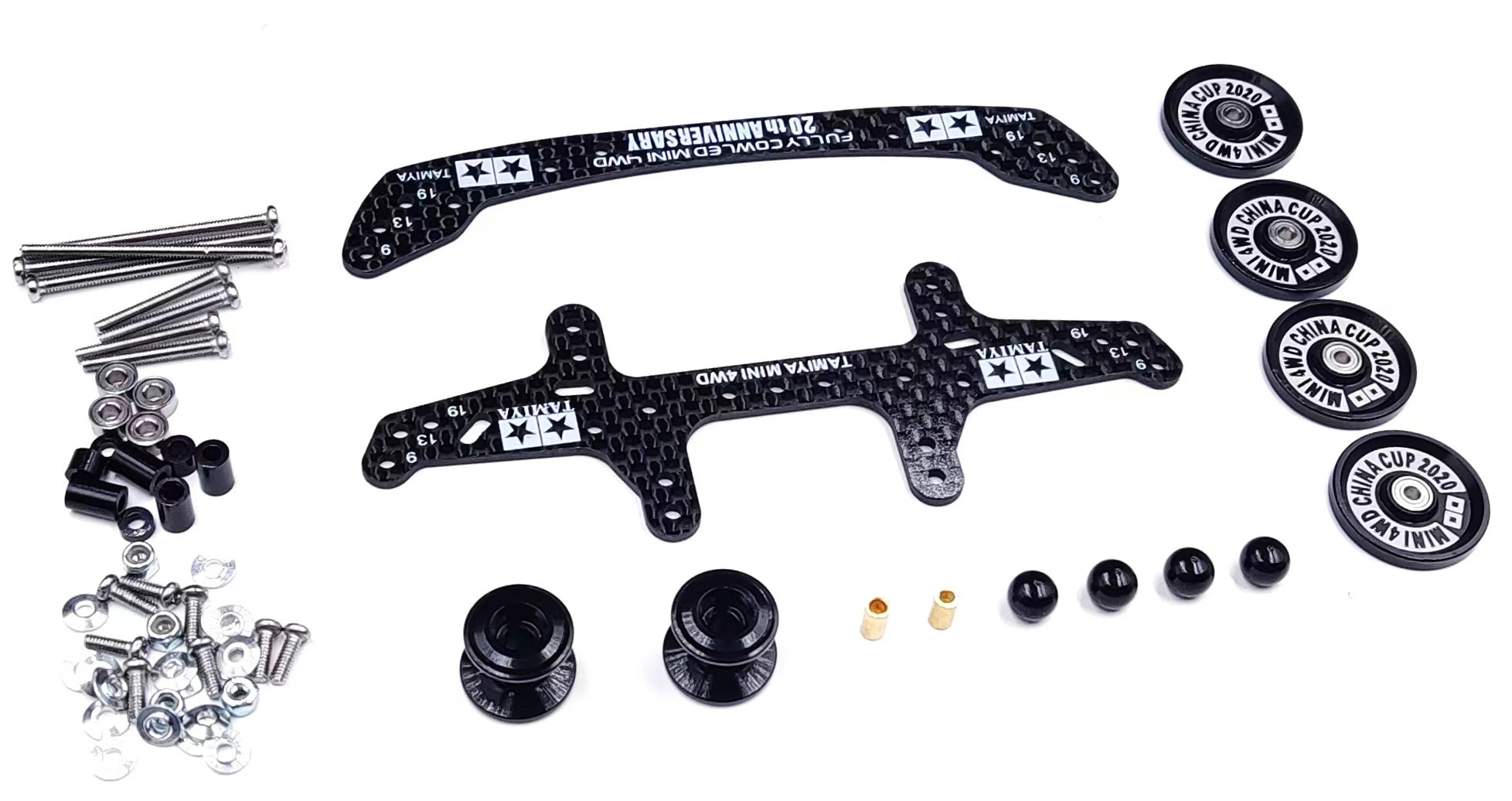 Homemade mini four-wheel drive upgrade and modification kit accessories ...