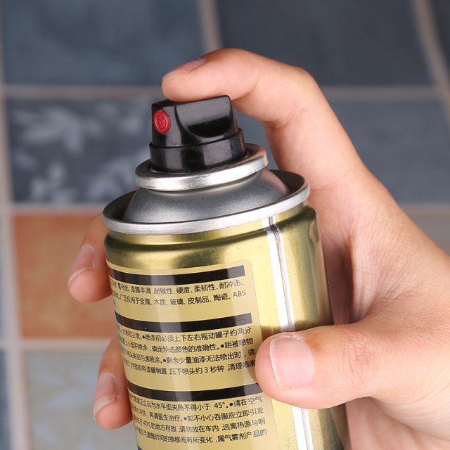 Golden shell hand-cranked automatic painting car motorcycle metal ...