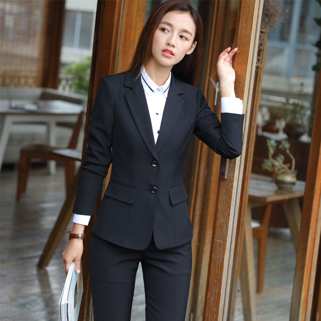 Professional suit suits for women 2022 new college student interview ...