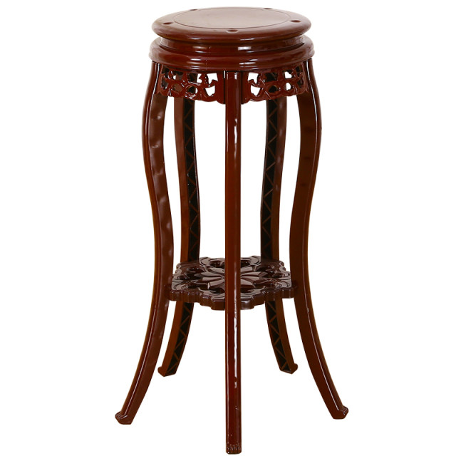 Flower stand imitation wood classical multi-layer pothos plastic flower ...