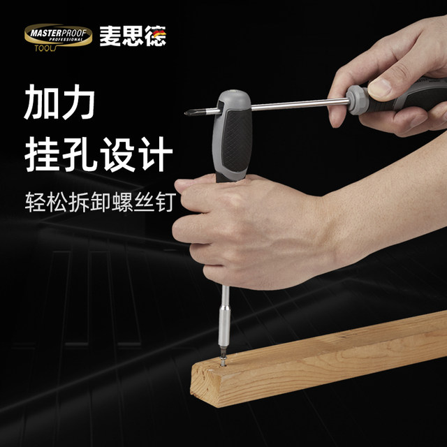 German Meister ratchet screwdriver dual-purpose screwdriver household ...