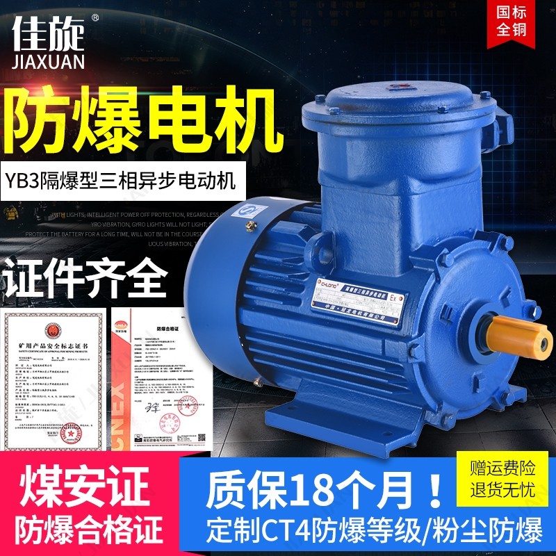 Explosion-Proof Motor YBX4 - Flameproof Three-Phase Motor for Coal Mines