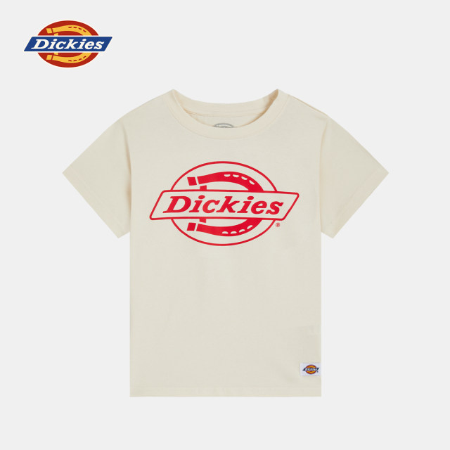 Dickies children's clothing boys and girls T-shirt 24 new solid color ...