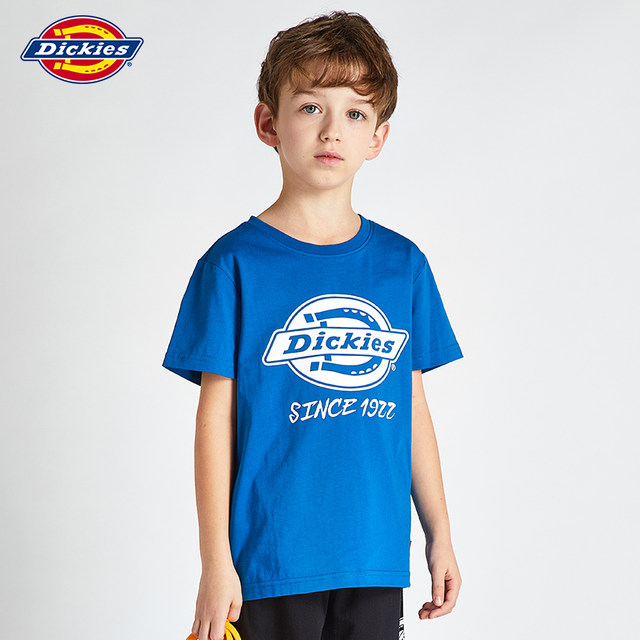 Dickies children's clothing 22 Xiaxin girls short-sleeved T-shirt boys ...