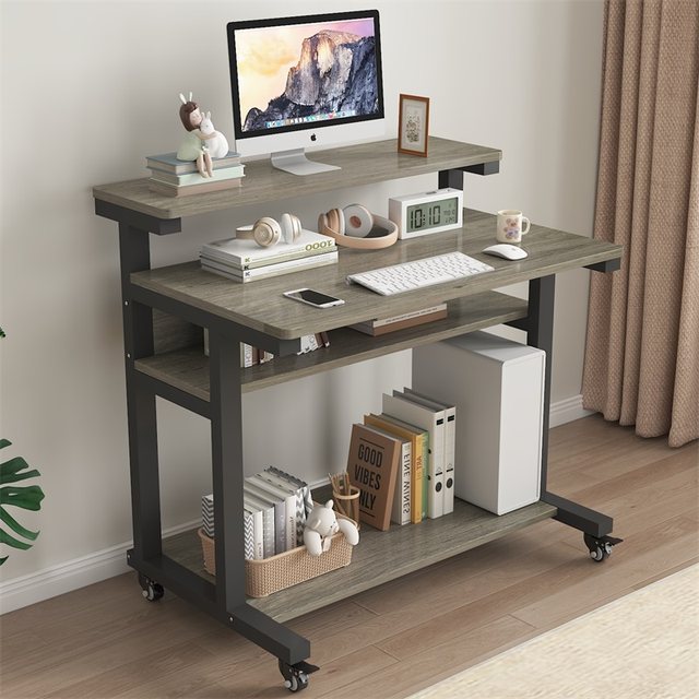 Small apartment computer desk desktop home bedroom table simple work ...