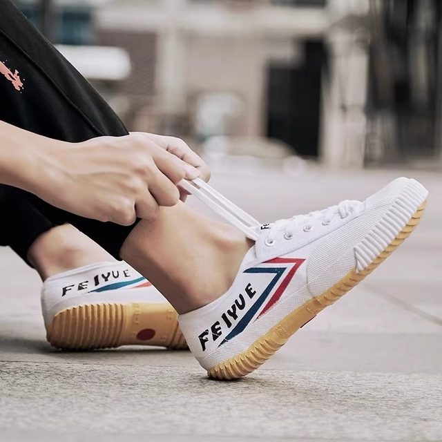 Feiyue feiyue handmade canvas shoes, low-top, versatile, non-slip ...